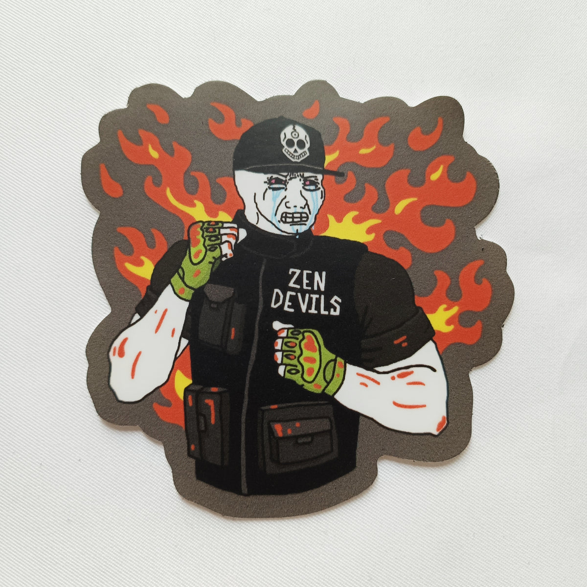The Warcore Wojak Stickers – Zen Devils